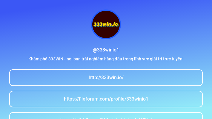 @333winio1 | Link Space