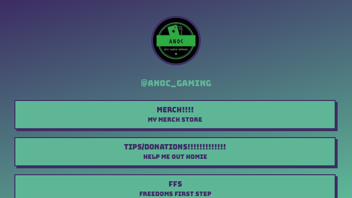 @ANOC_Gaming | Link Space