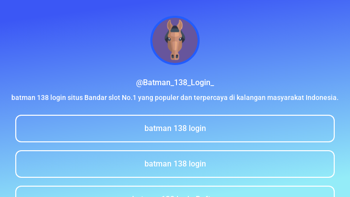 @Batman_138_Login_ | Link Space