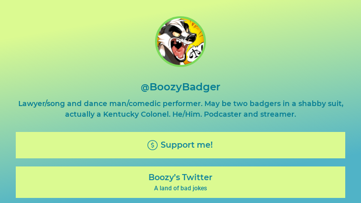 @BoozyBadger | Link Space