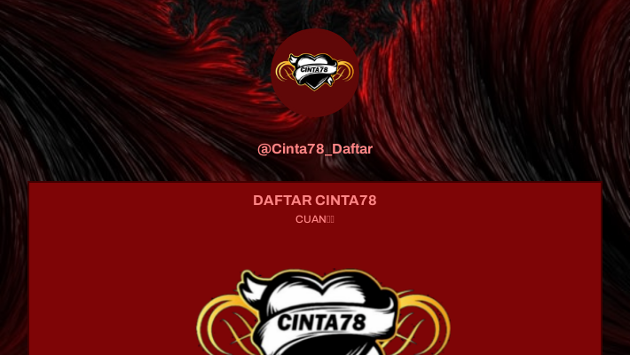 @Cinta78_Daftar | Link Space