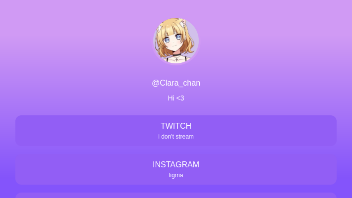 @Clara_chan | Link Space