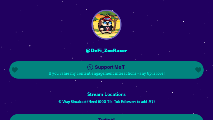 @DeFi_ZooRacer | Link Space