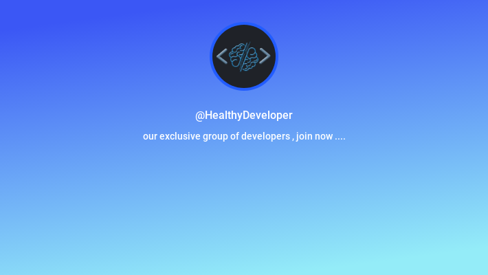 @HealthyDeveloper | Link Space