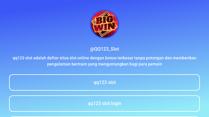 @QQ123_Slot | Link Space