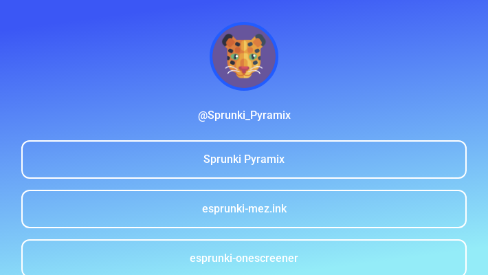 @Sprunki_Pyramix | Link Space