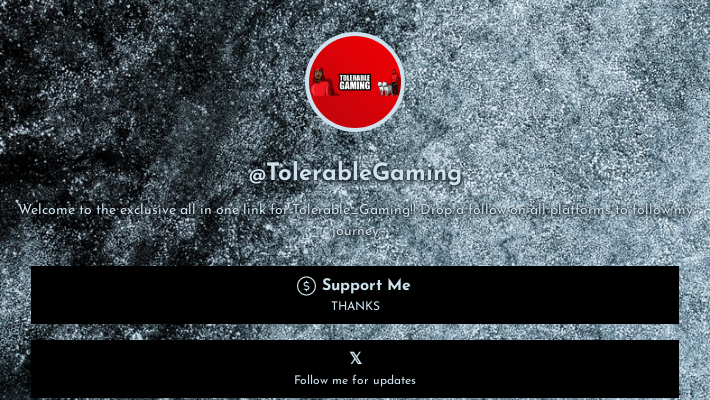 @TolerableGaming | Link Space