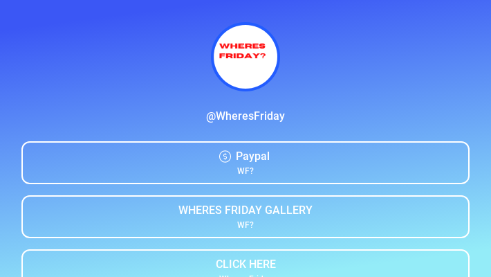 @WheresFriday | Link Space