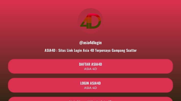@asia4dlogin | Link Space