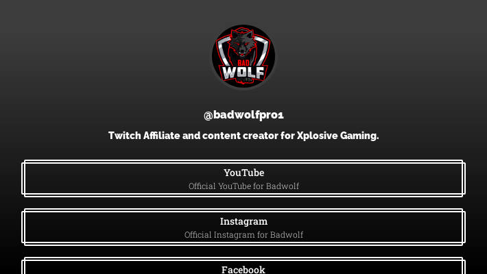 @badwolfpro1 | Link Space