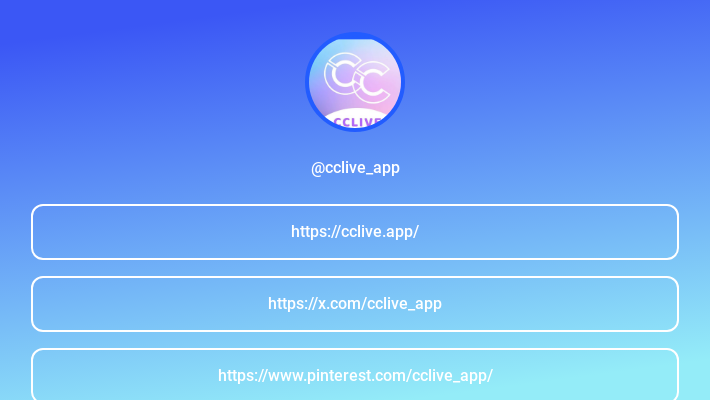 @cclive_app | Link Space