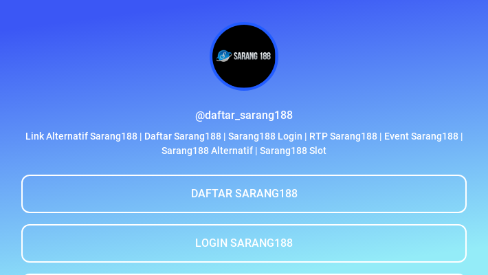 @daftar_sarang188 | Link Space