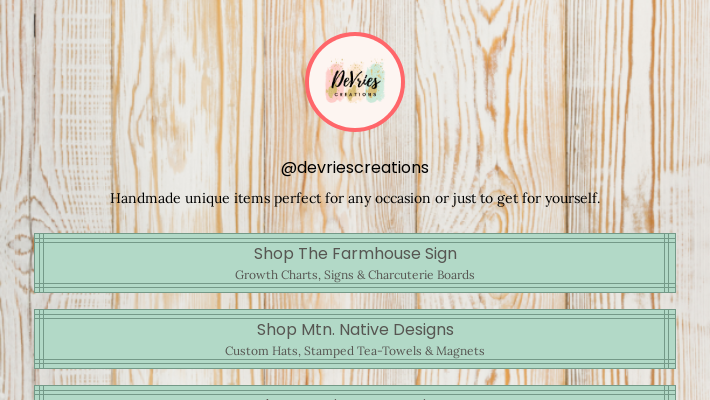 @devriescreations | Link Space