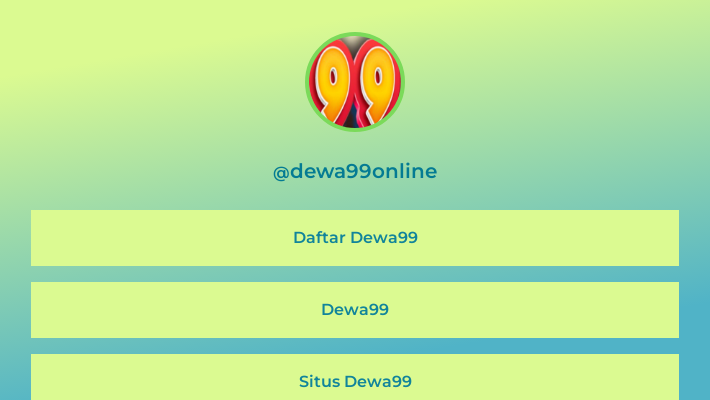 @dewa99online | Link Space