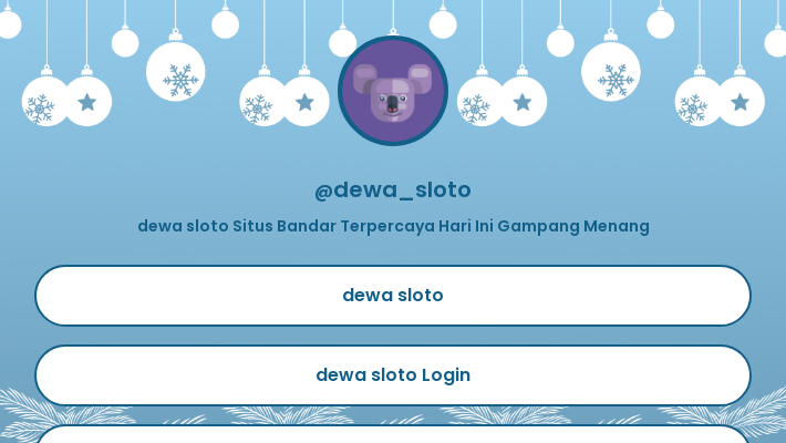 @dewa_sloto | Link Space