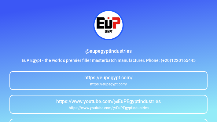 @eupegyptindustries | Link Space