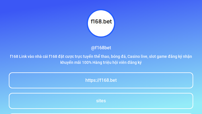 @f168bet | Link Space