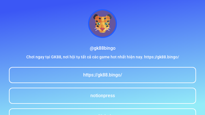 @gk88bingo | Link Space