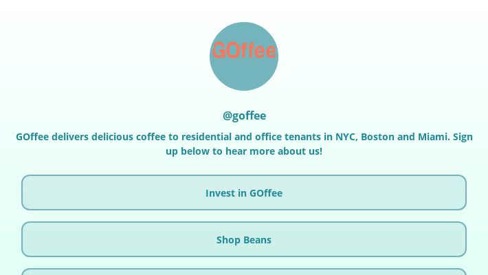 @goffee | Link Space