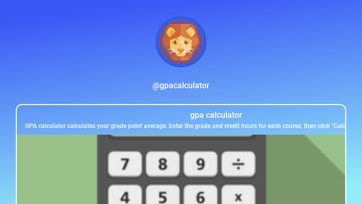 @gpacalculator | Link Space