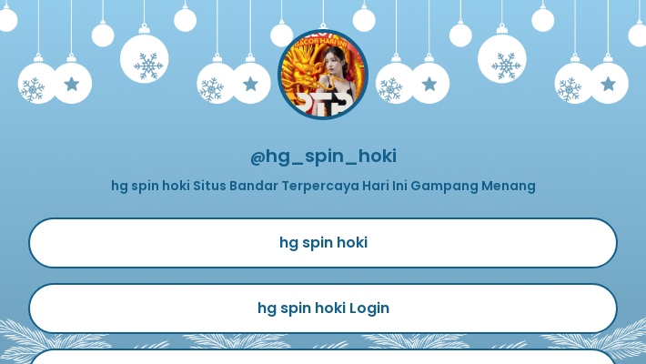 @hg_spin_hoki | Link Space