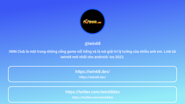 @iwin68 | Link Space