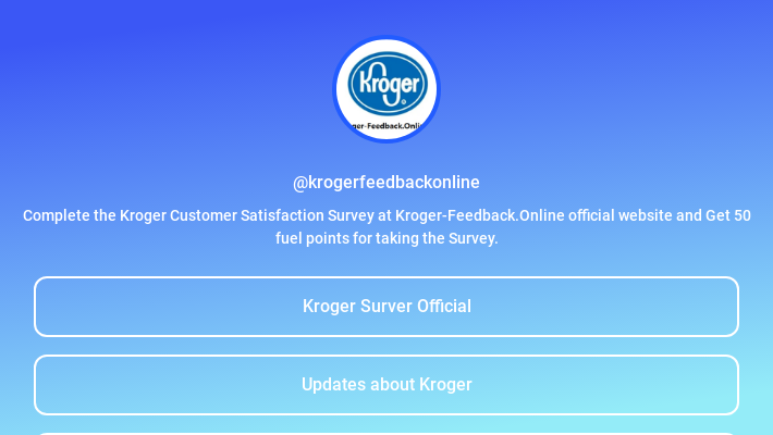 @krogerfeedbackonline | Link Space