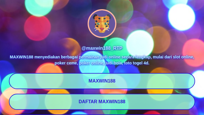 @maxwin188_RTP | Link Space