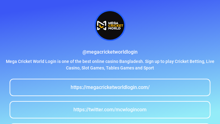 @megacricketworldlogin | Link Space