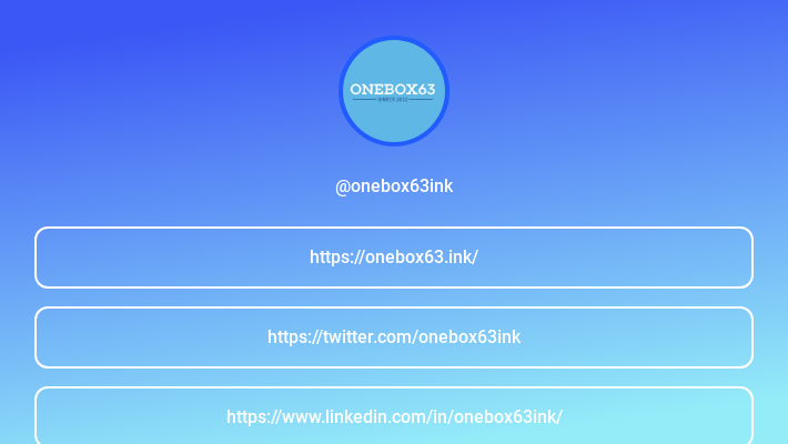 @onebox63ink | Link Space