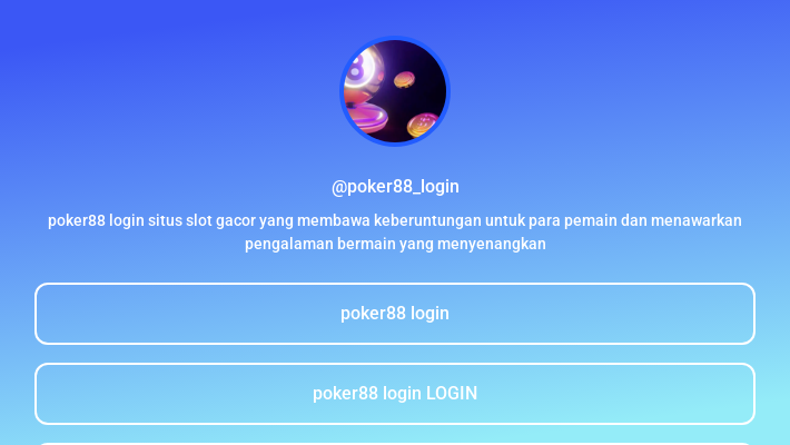 @poker88_login | Link Space