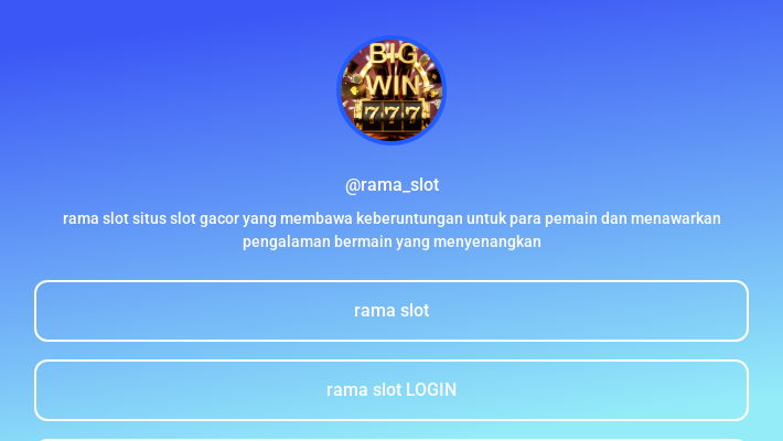 @rama_slot | Link Space