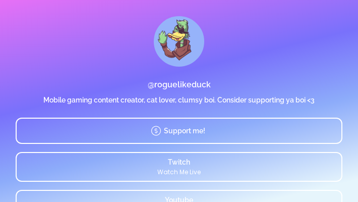 @roguelikeduck | Link Space