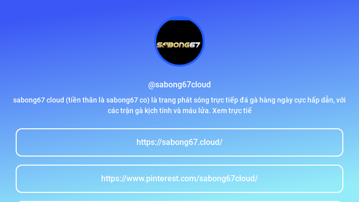 @sabong67cloud | Link Space
