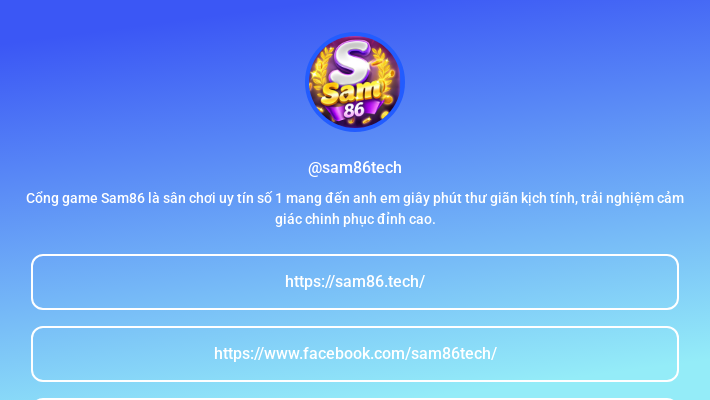 @sam86tech | Link Space