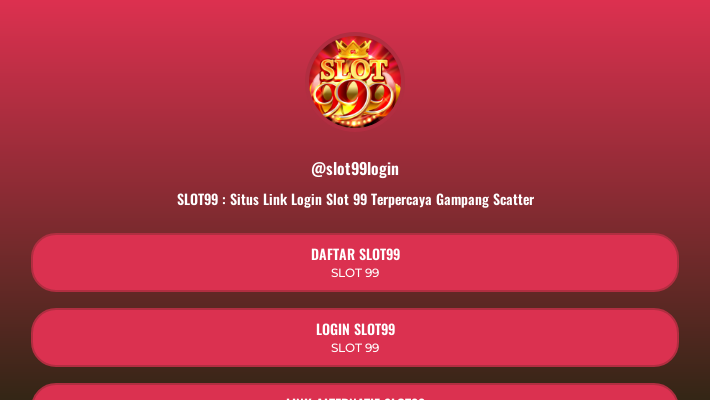 @slot99login | Link Space