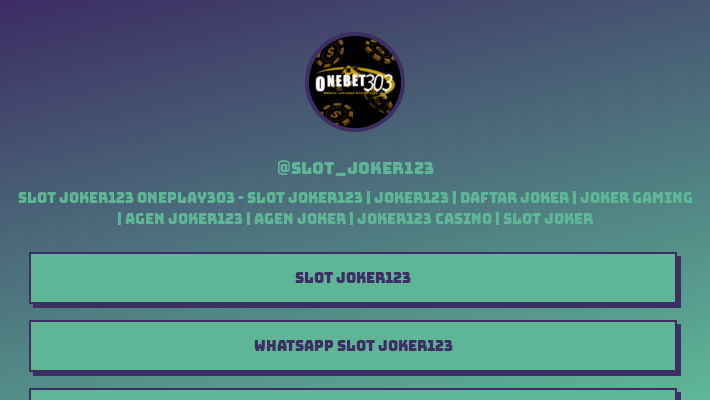 @slot_joker123 | Link Space