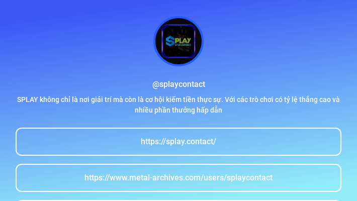 @splaycontact | Link Space