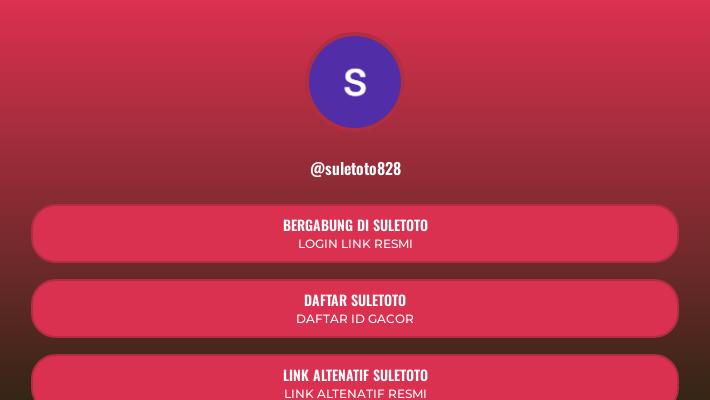 @suletoto828 | Link Space