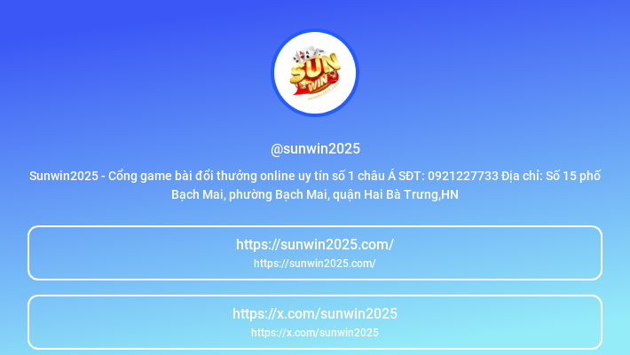 @sunwin2025 | Link Space