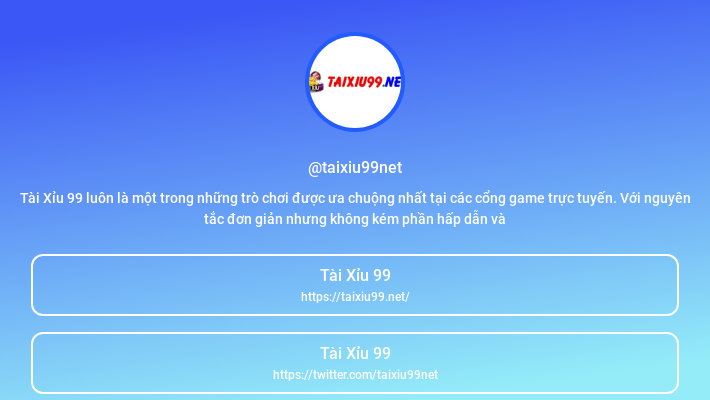 @taixiu99net | Link Space