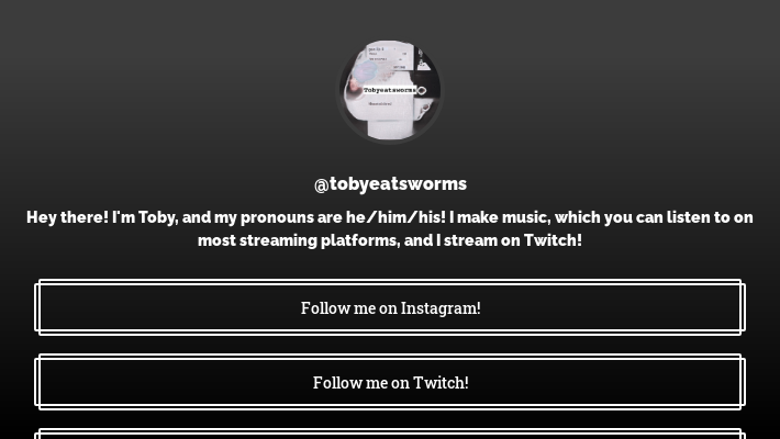 @tobyeatsworms | Link Space