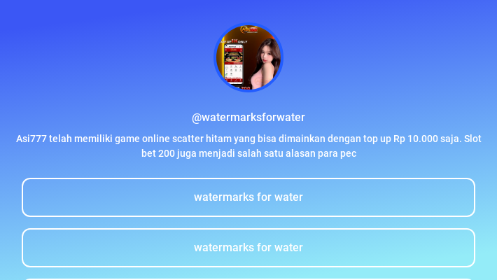 @watermarksforwater | Link Space