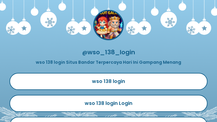 @wso_138_login | Link Space